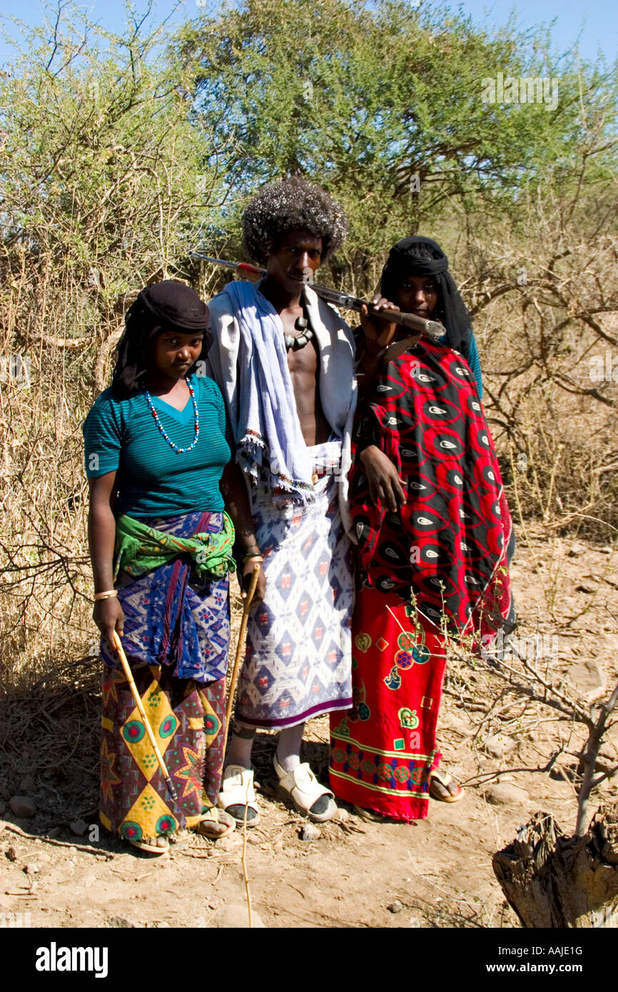 Afar people, near Mile, Ethiopia, Africa Stock Photo - Alamy