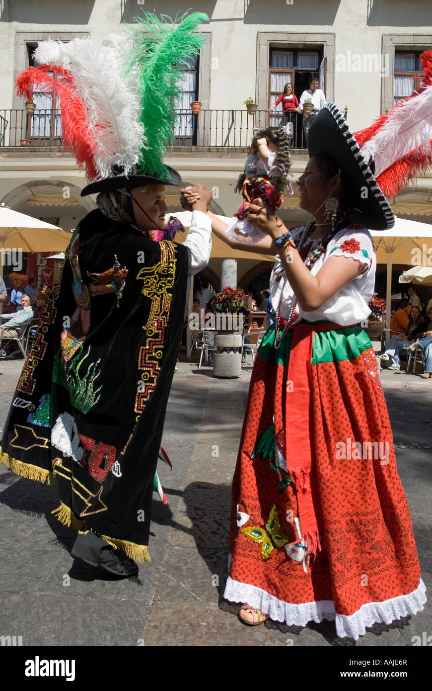 dancing mask carnival of puebla, mexico Stock Photo - Alamy