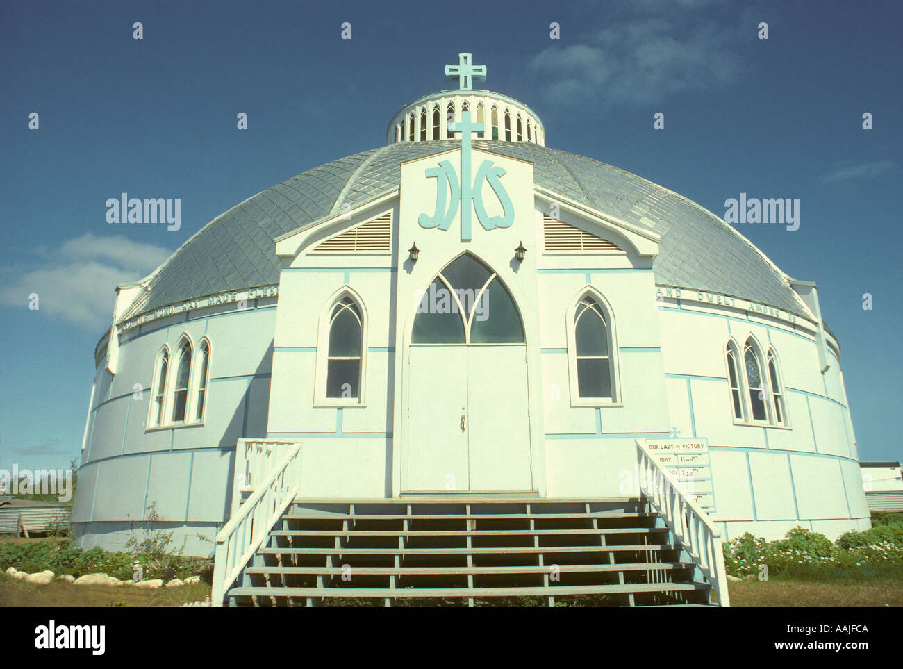 Igloo Church Inuvik NWT extensive collection of Northwest Territory ...