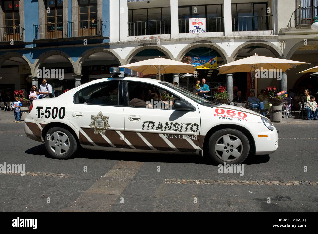 Mexican police car hi-res stock photography and images - Alamy