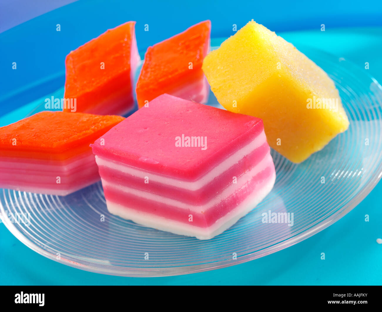 Malaysian layered cake hi-res stock photography and images - Alamy