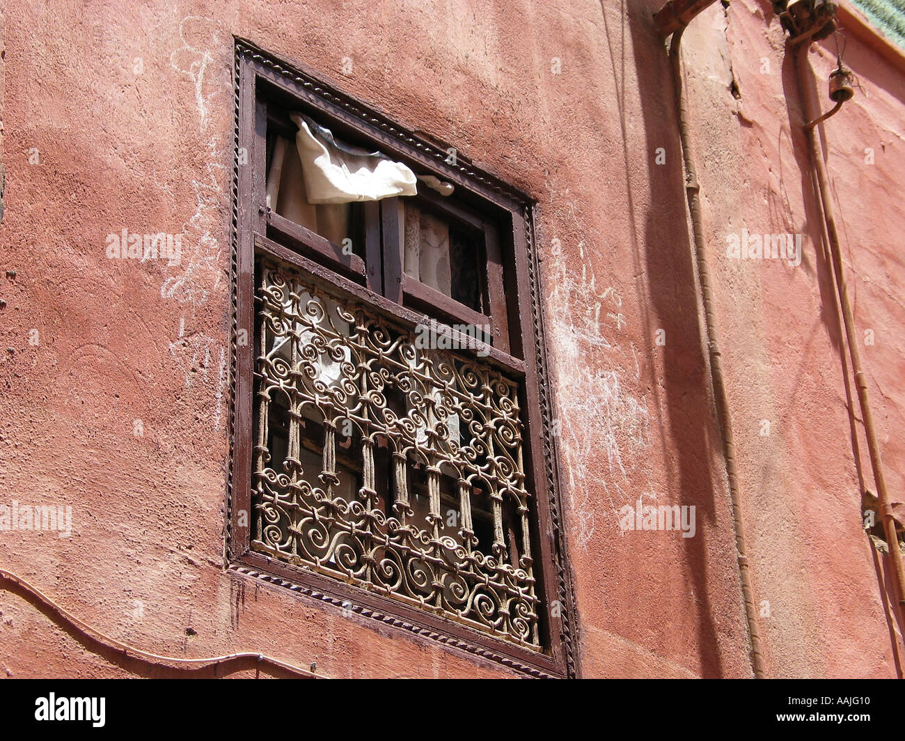 Window at Marrakech Stock Photo - Alamy