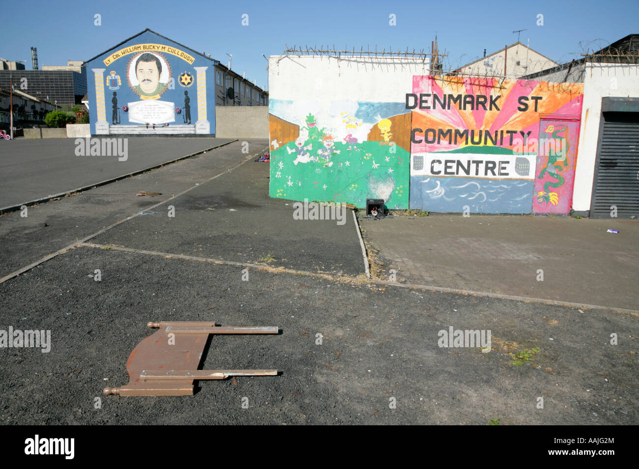 Denmark Street community centre and mural to William McCullough ...