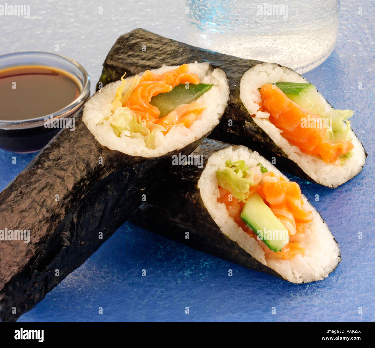 JAPANESE SUSHI WRAP Stock Photo - Alamy