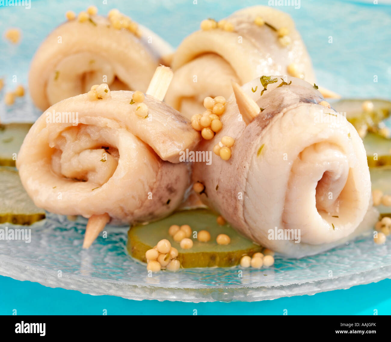 Rollmop fish dish hi-res stock photography and images - Alamy