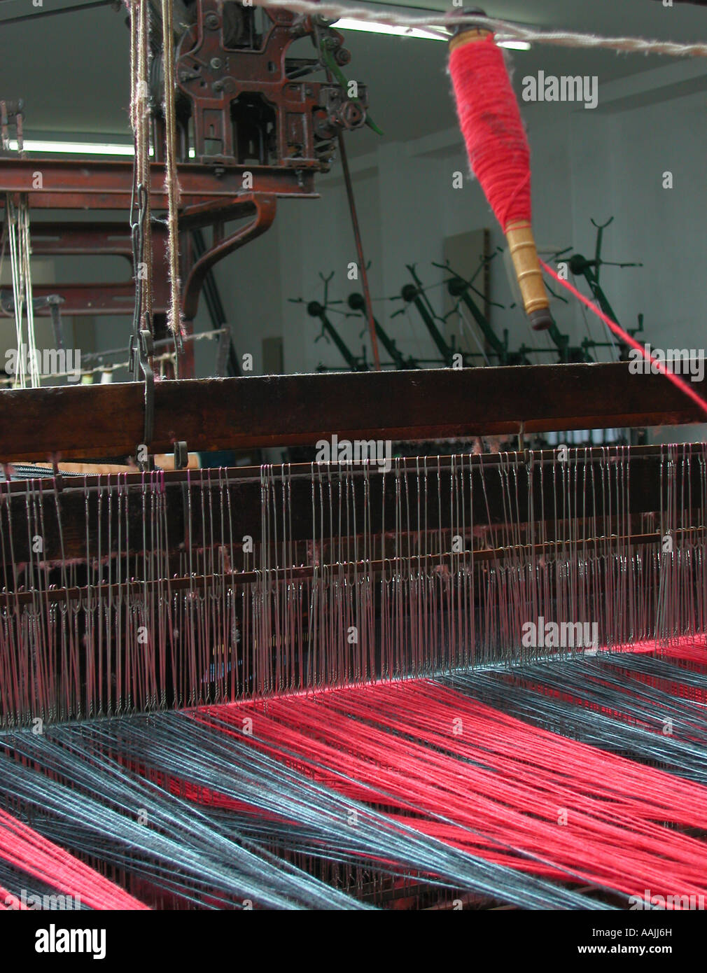 Textile loom industry hi-res stock photography and images - Alamy