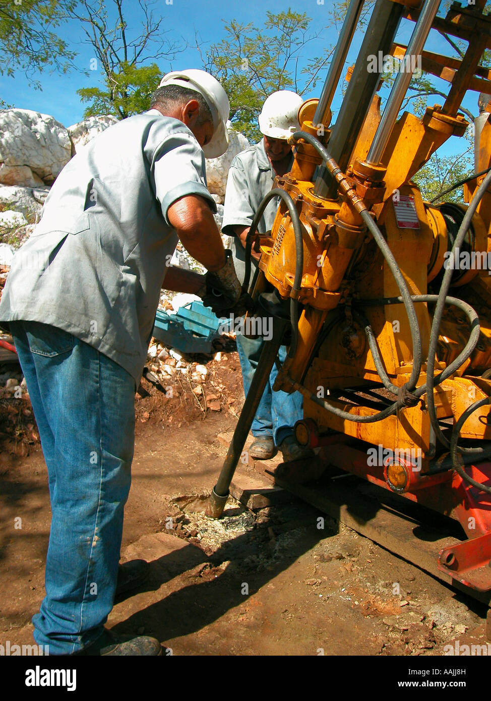 Mining drill hi-res stock photography and images - Alamy