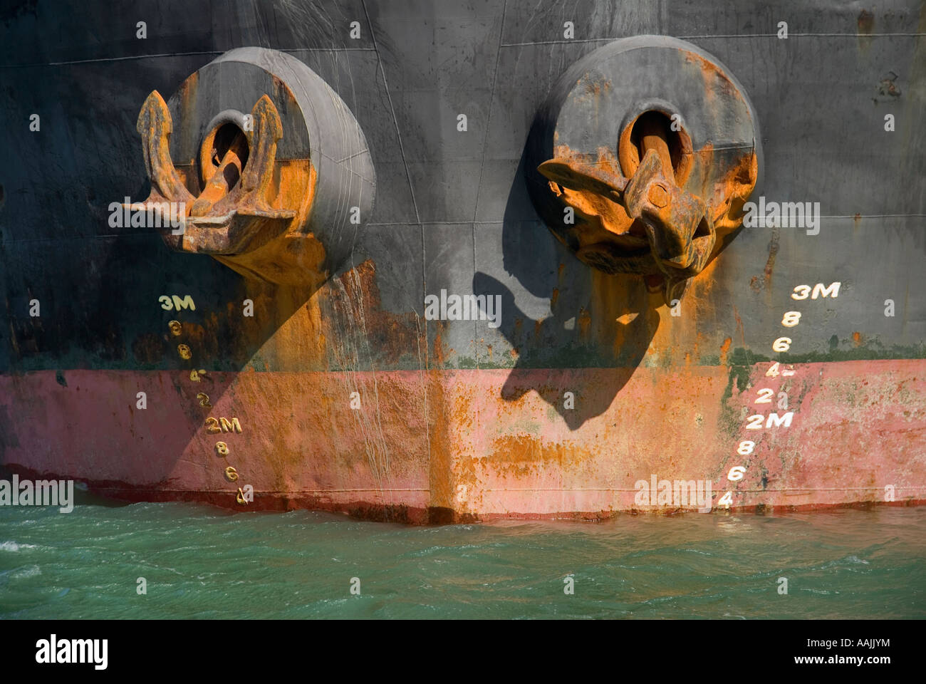 ANCHOR OF SHIP, CLOSE-UP Stock Photo - Alamy