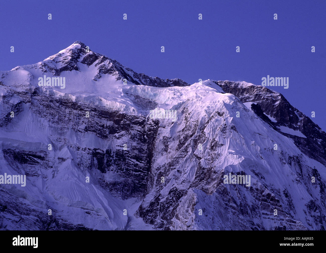 Annapurna II peak Nepal Stock Photo - Alamy