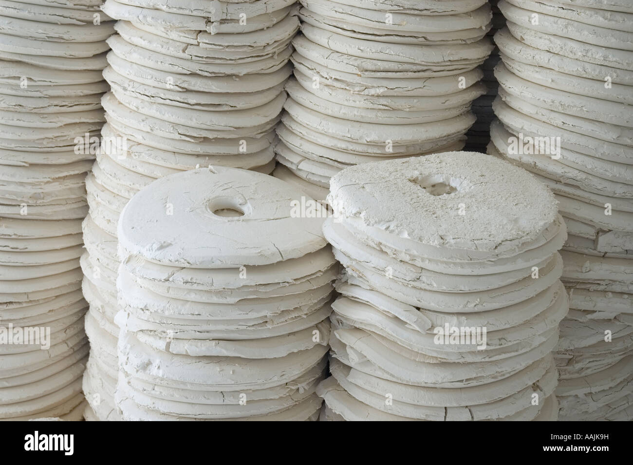 kaolin mine cakes Stock Photo - Alamy