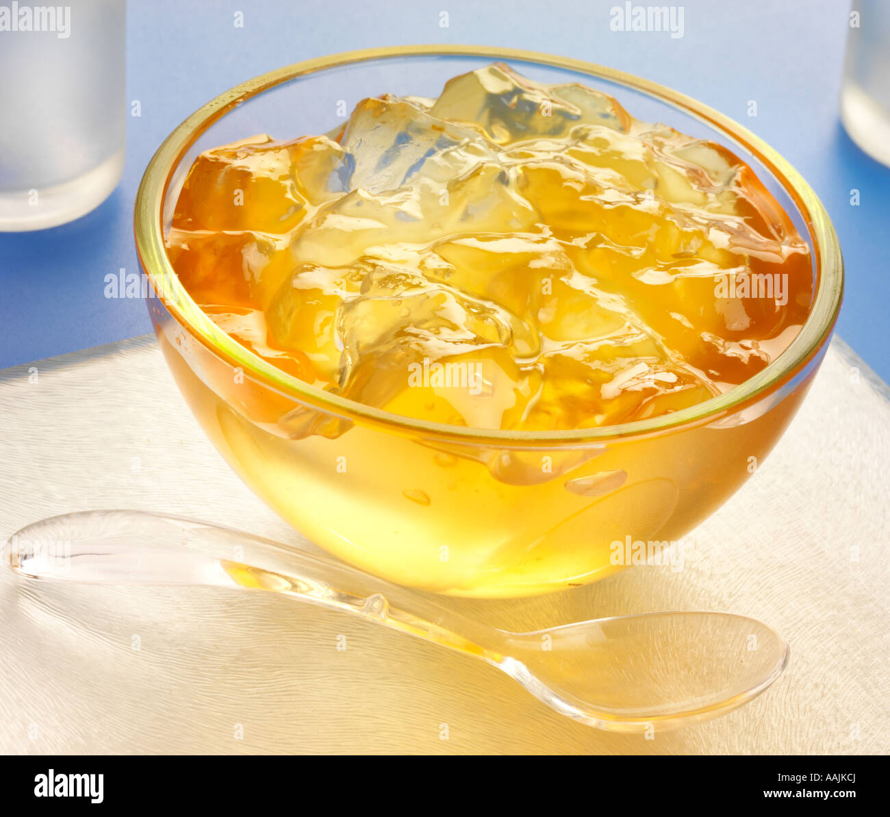 WHITE BALSAMIC JELLY Stock Photo - Alamy