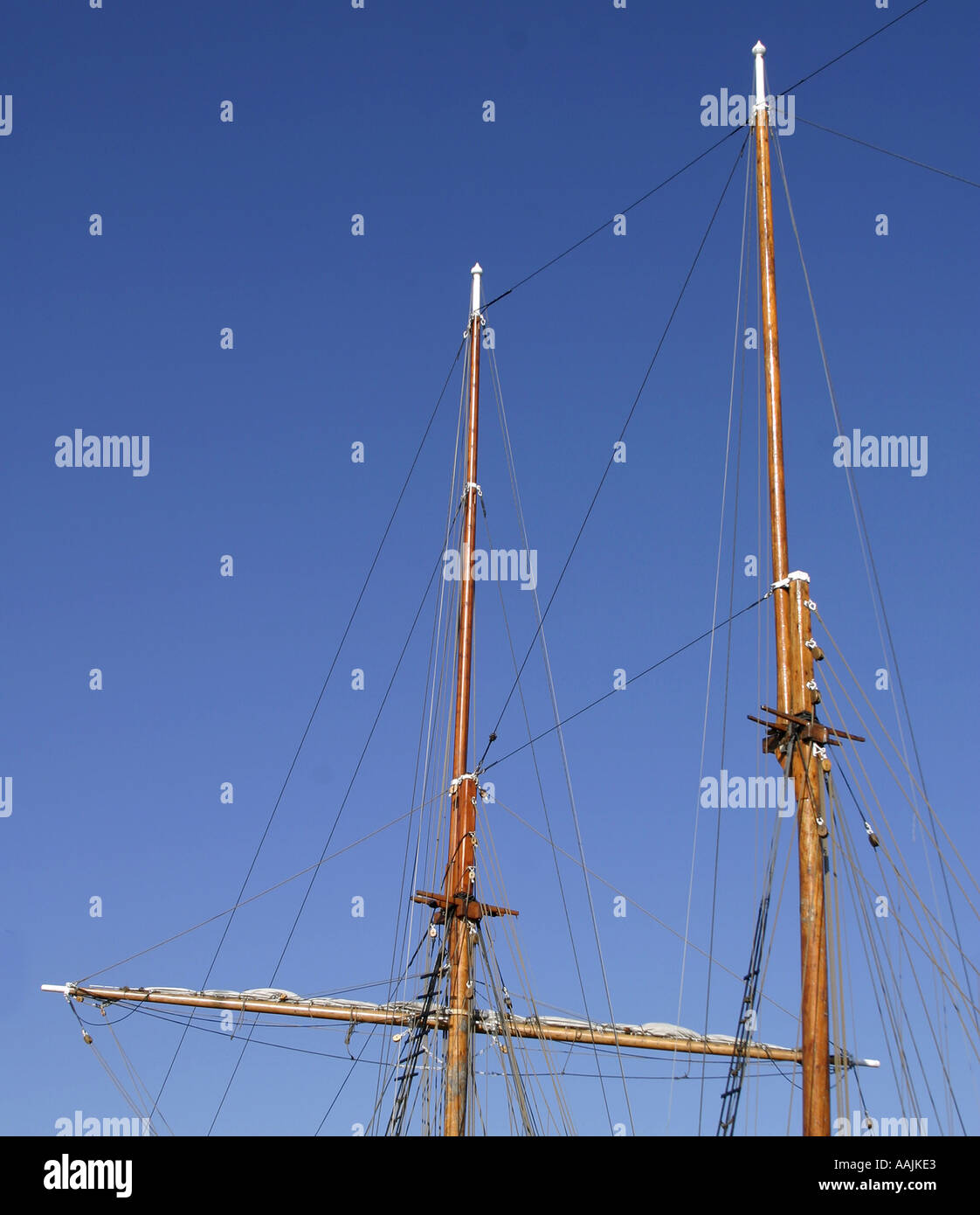 Ship mast pole Stock Photo - Alamy