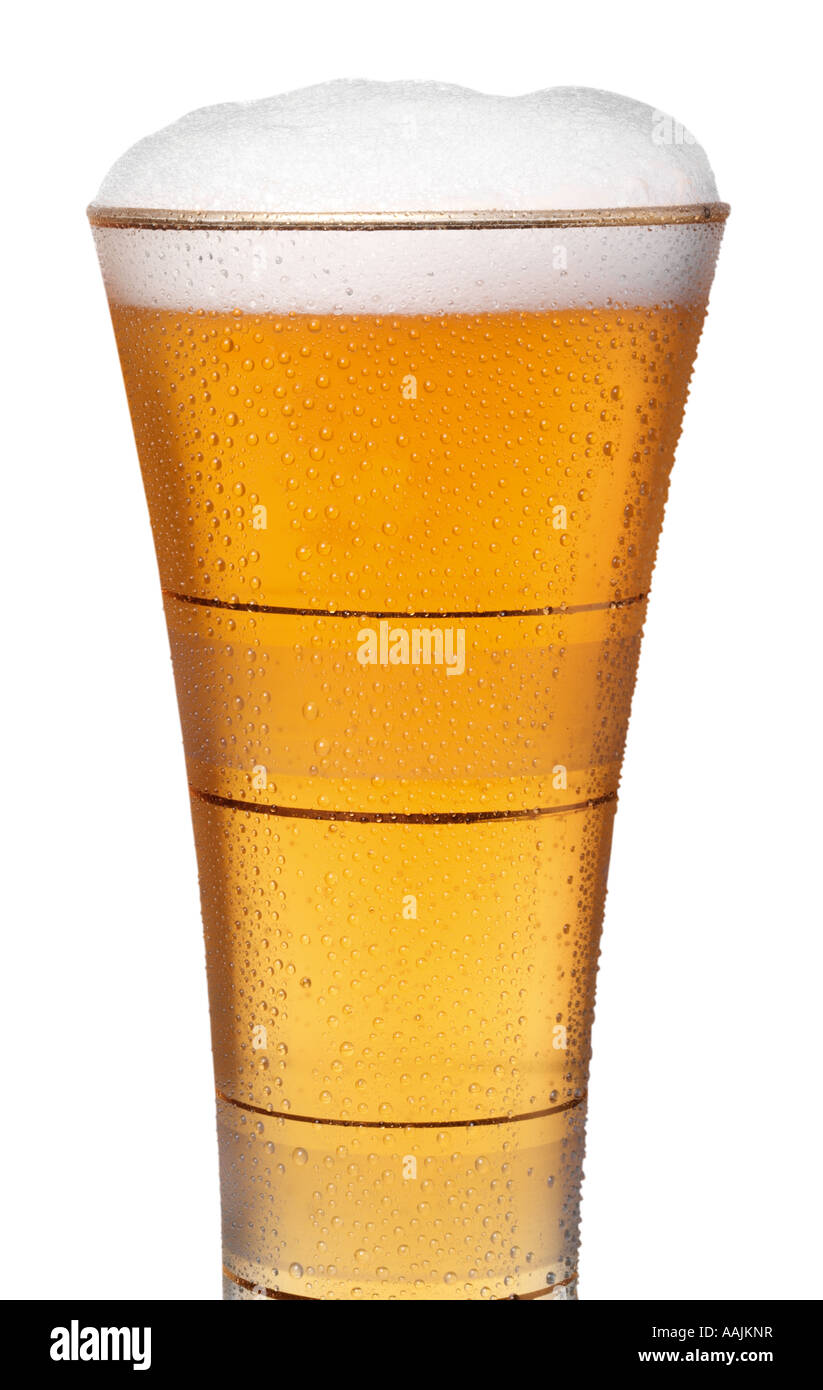 SINGLE LAGER BEER Stock Photo - Alamy