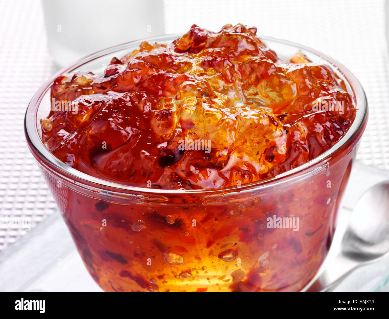 Chilli jelly hi-res stock photography and images - Alamy