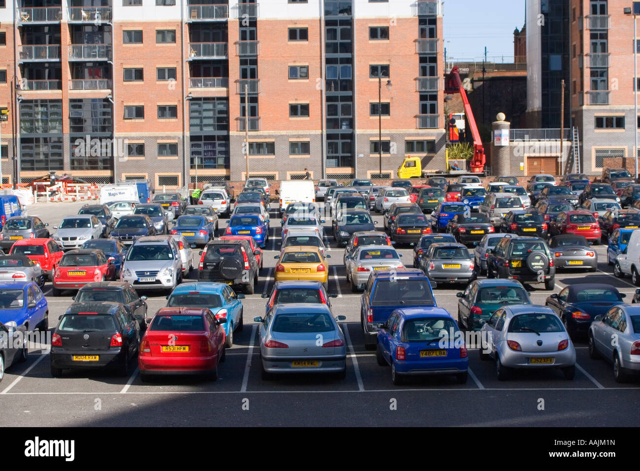 Car park, Manchester city centre Stock Photo - Alamy