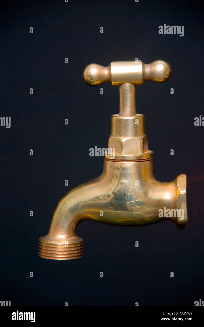 A brass tap Stock Photo - Alamy