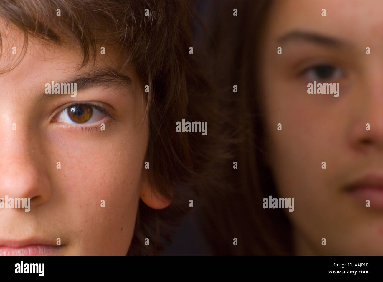 Two teenage school friends Stock Photo - Alamy