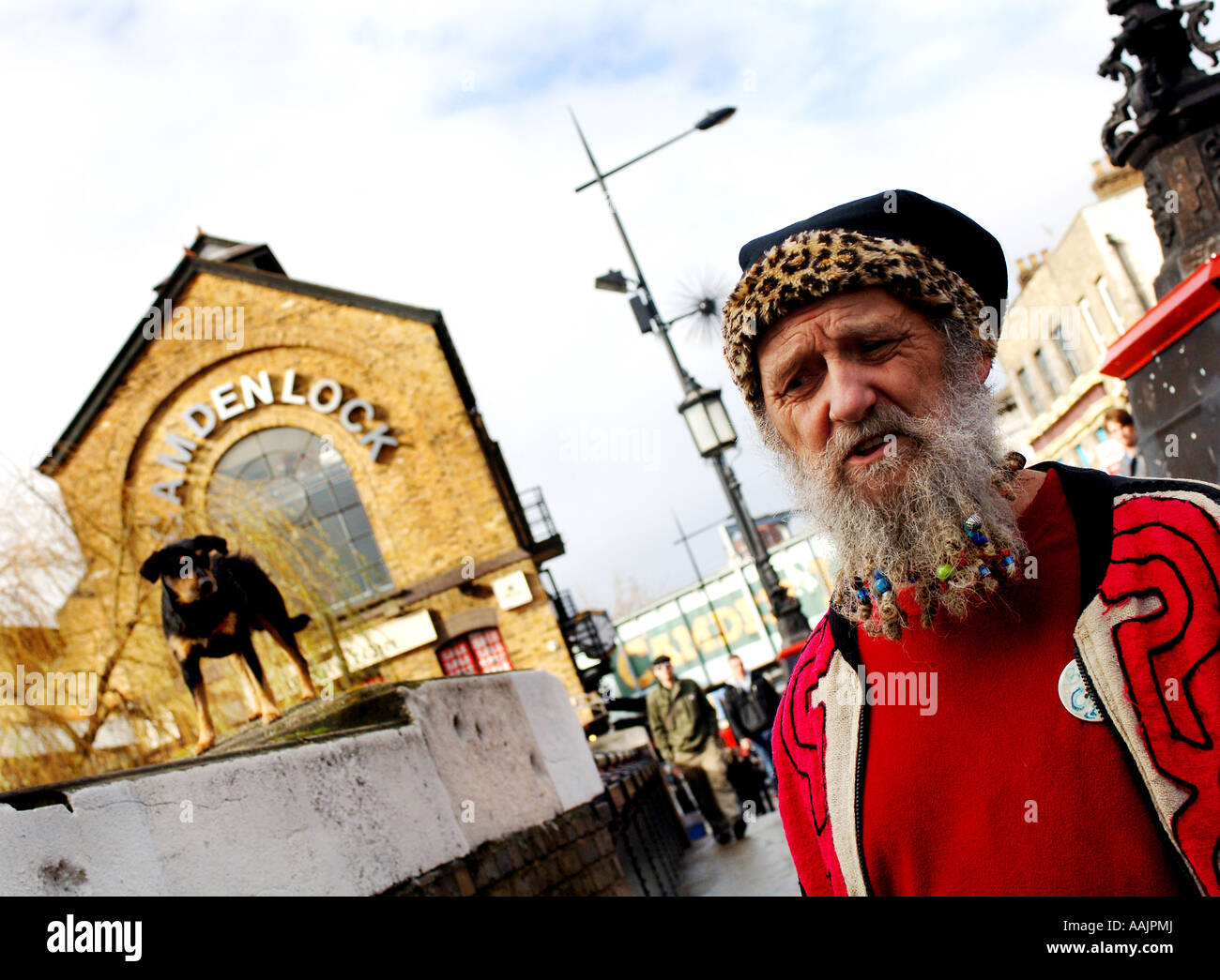 A man in Camden London Stock Photo - Alamy