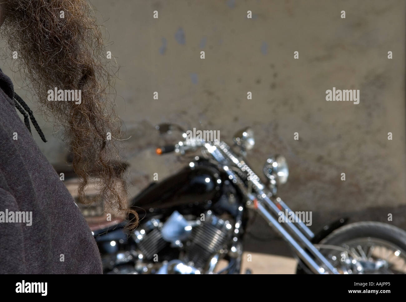 Harley biker beard hi-res stock photography and images - Alamy