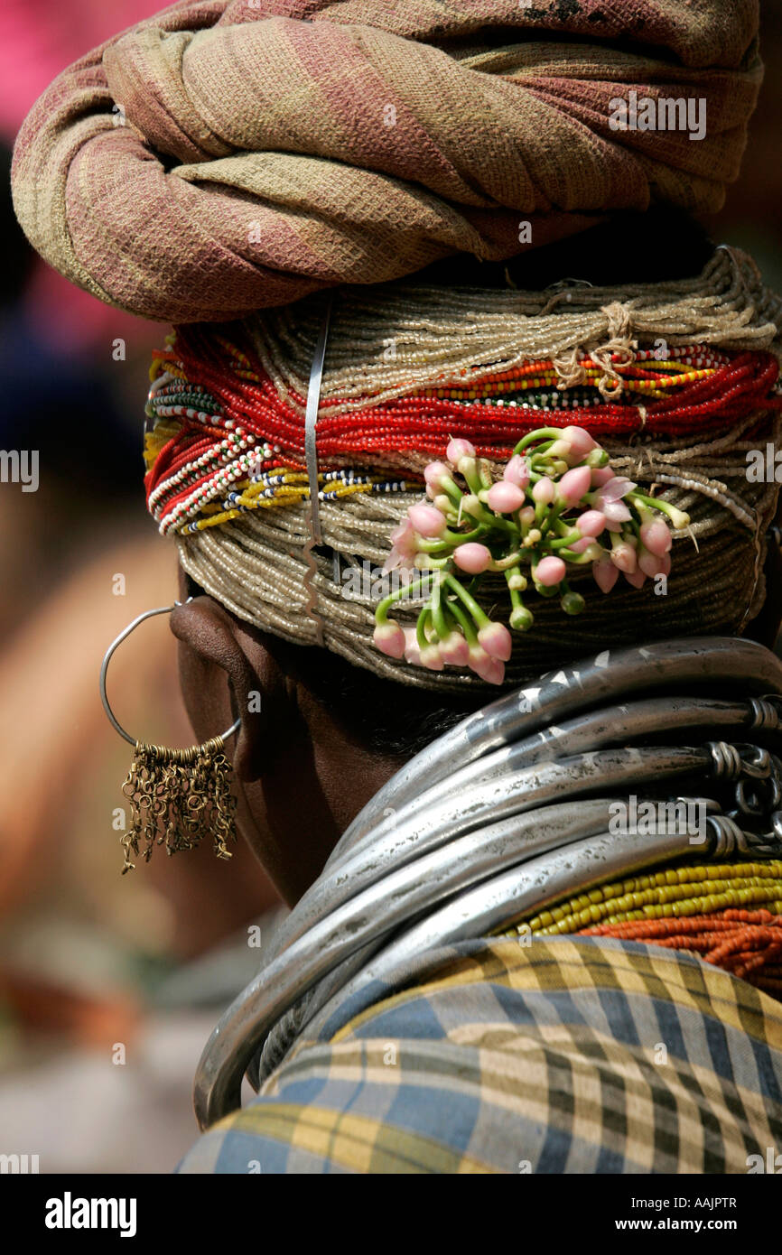 Portrait of bonda woman hi-res stock photography and images - Alamy