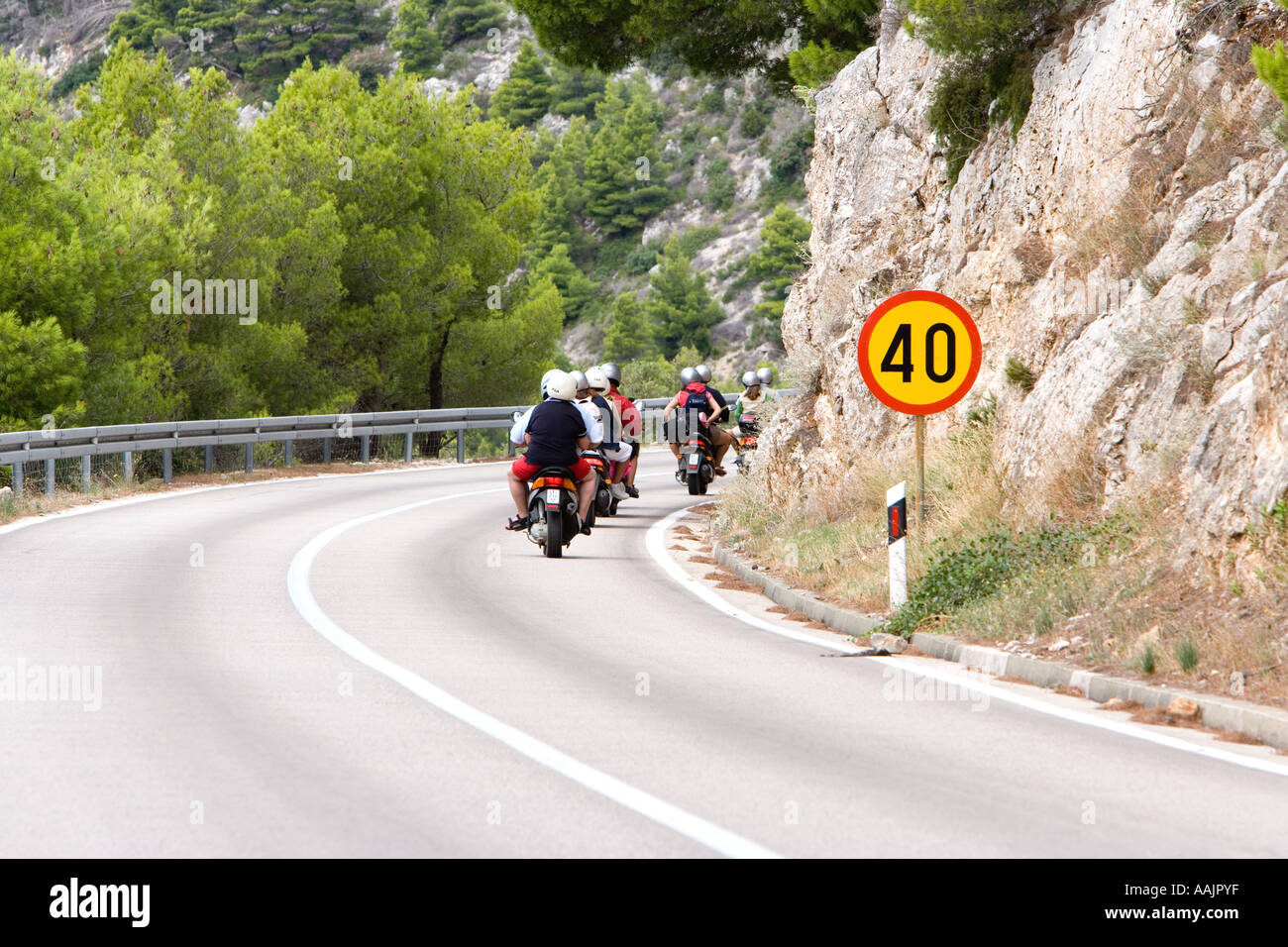 Motorcycle convoy hi-res stock photography and images - Alamy