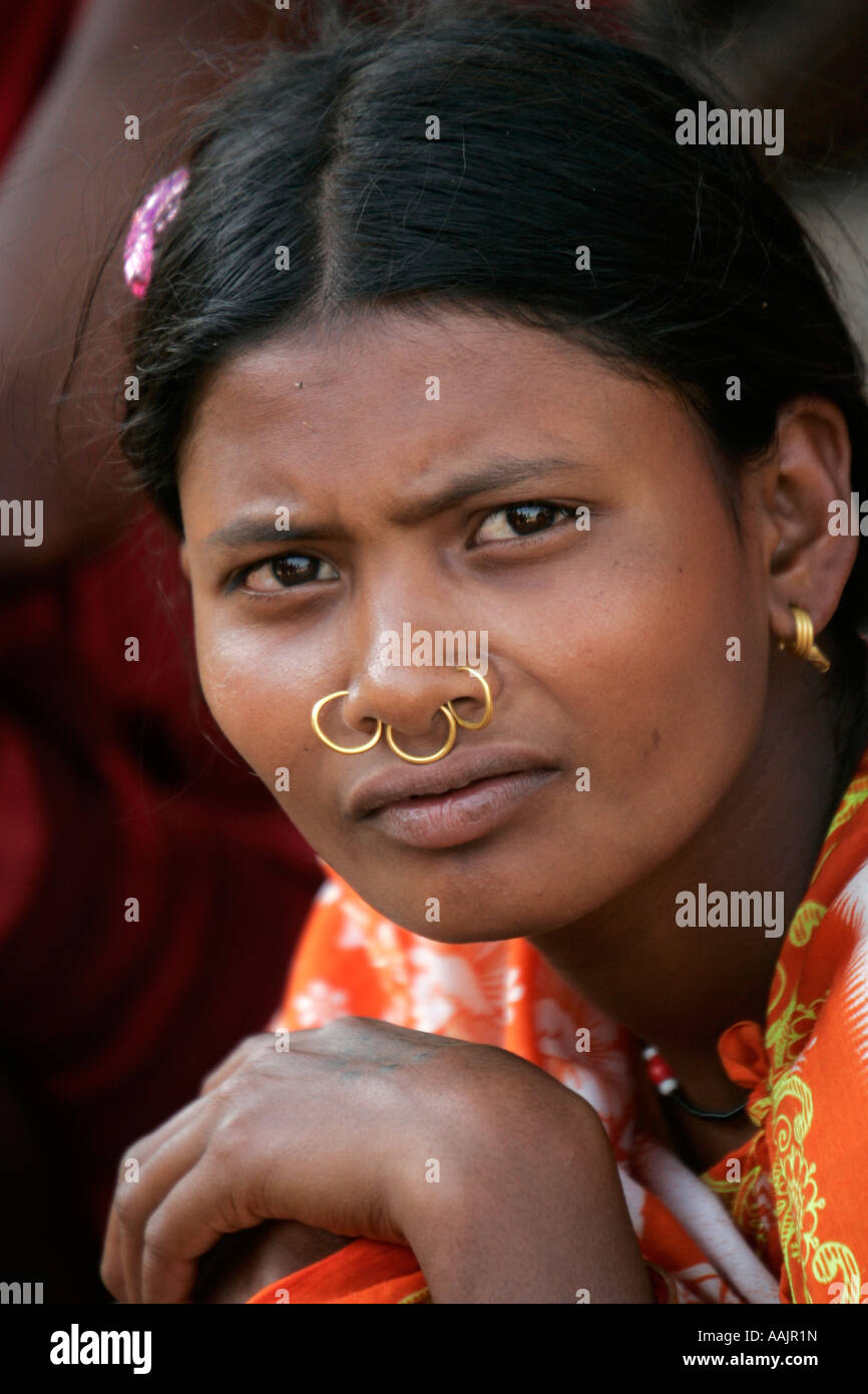 Woman at the village of Malibe, Orissa, India Stock Photo - Alamy