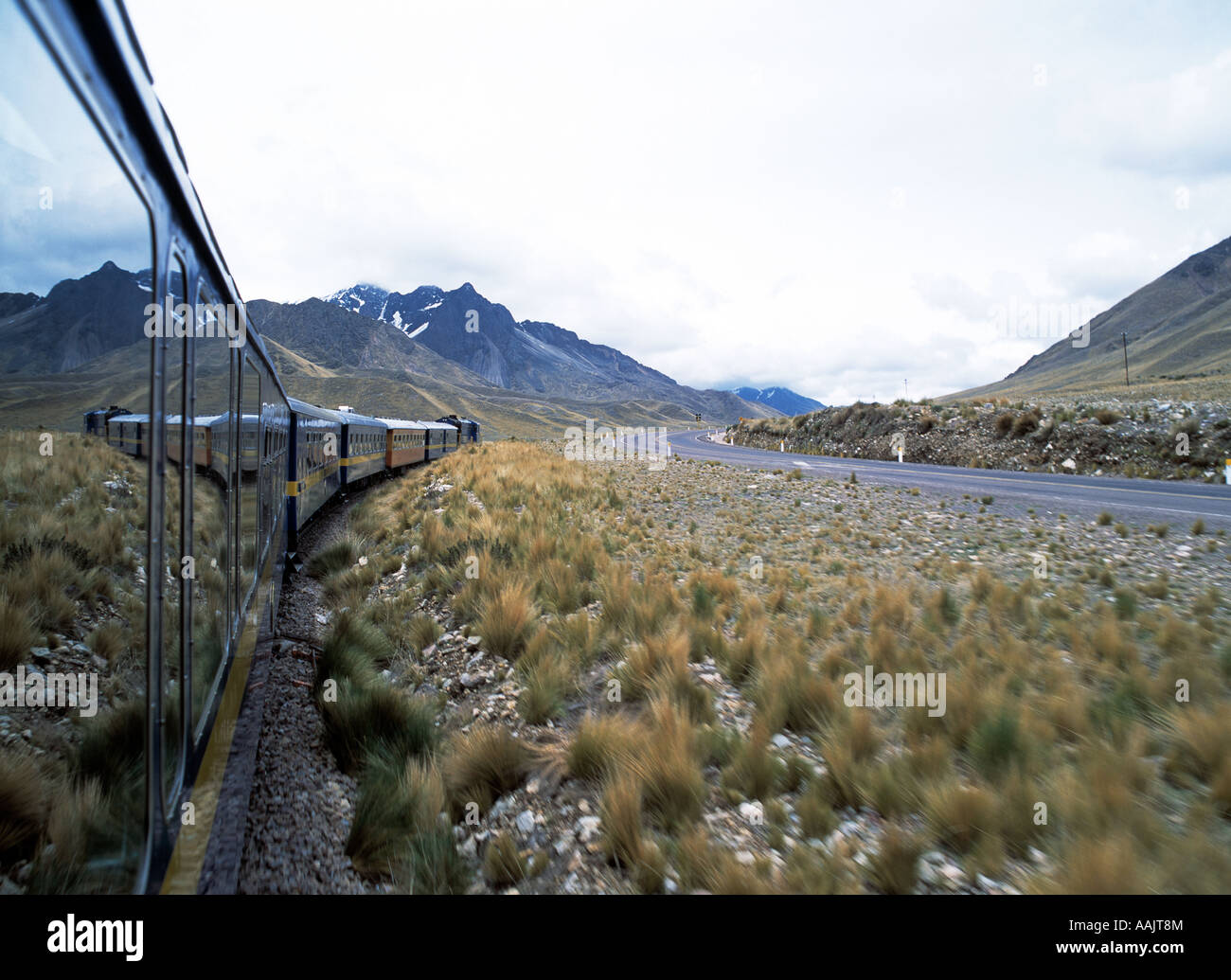 Peru andes train