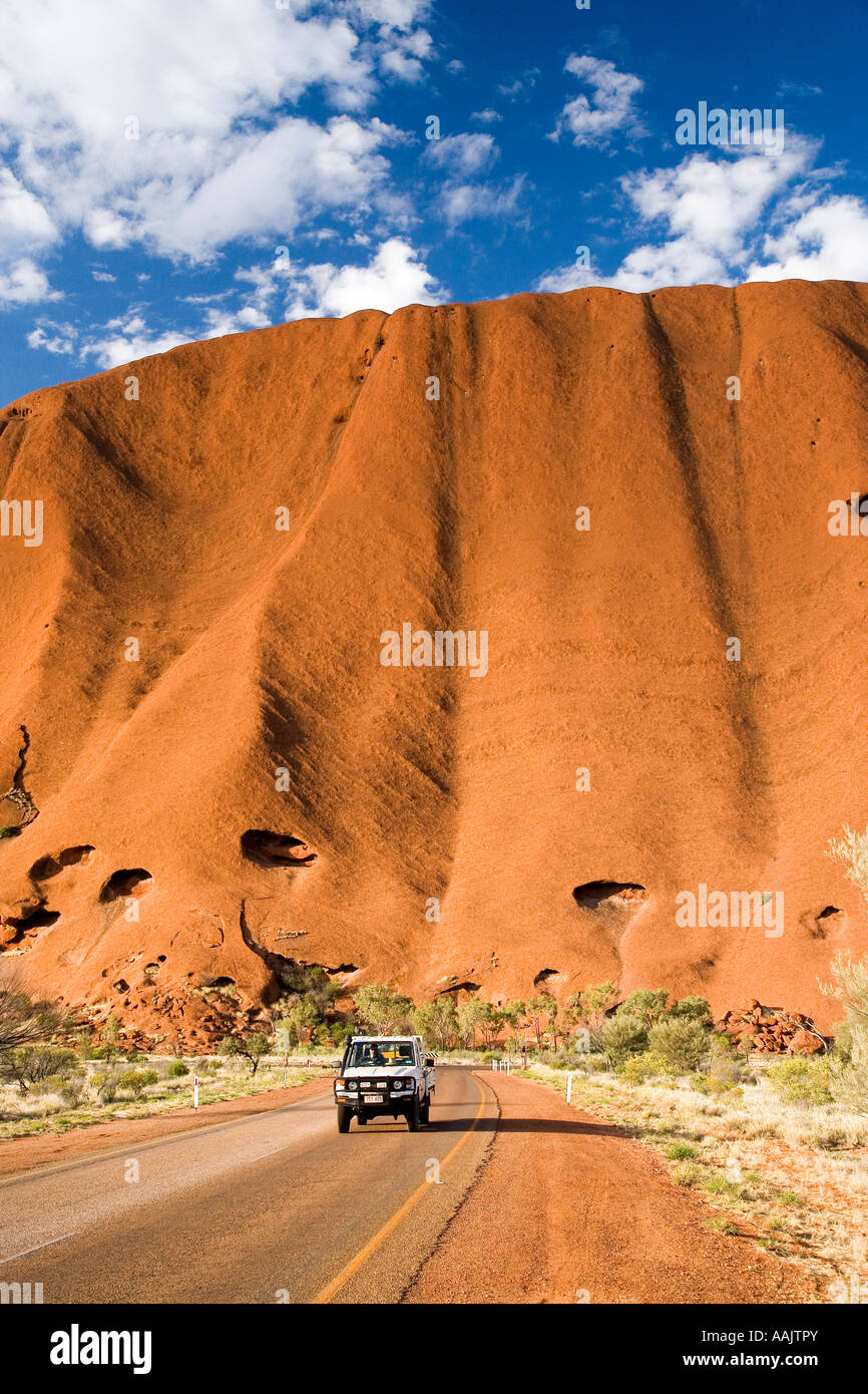 Road and Uluru Ayers Rock Uluru Kata Tjuta National Park World Heritage ...
