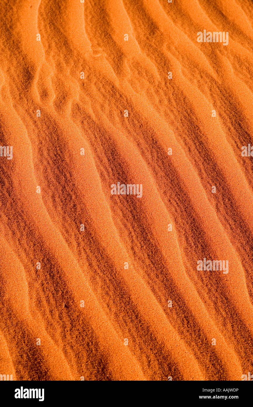 Ripples in Sand Dunes Uluru Kata Tjuta National Park World Heritage ...