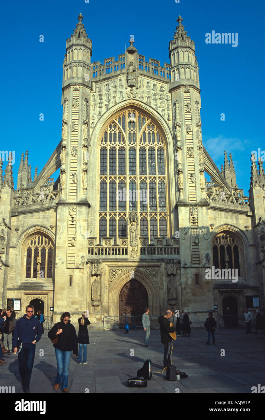 Bath Abbey is the last in a series of monastic churches built in Bath ...