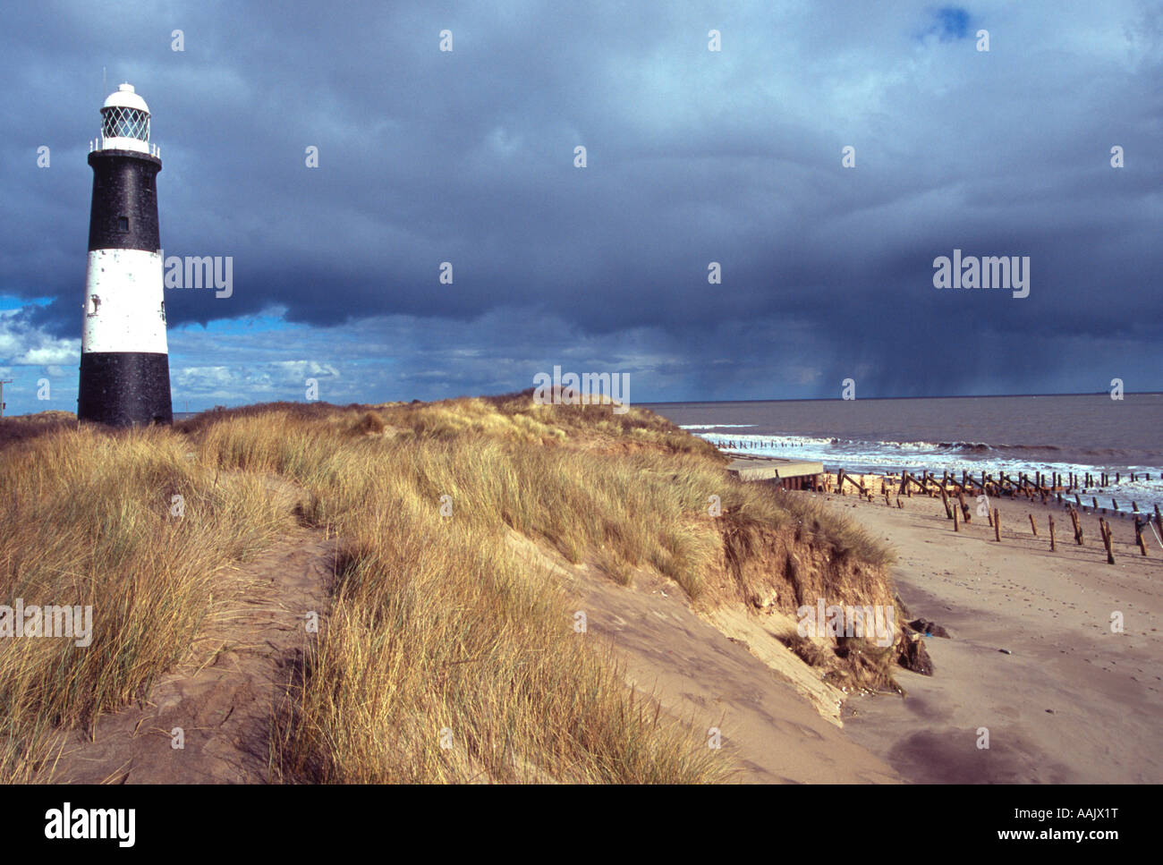 Spurn head lighthouse east riding yorkshire england uk gb Stock Photo ...
