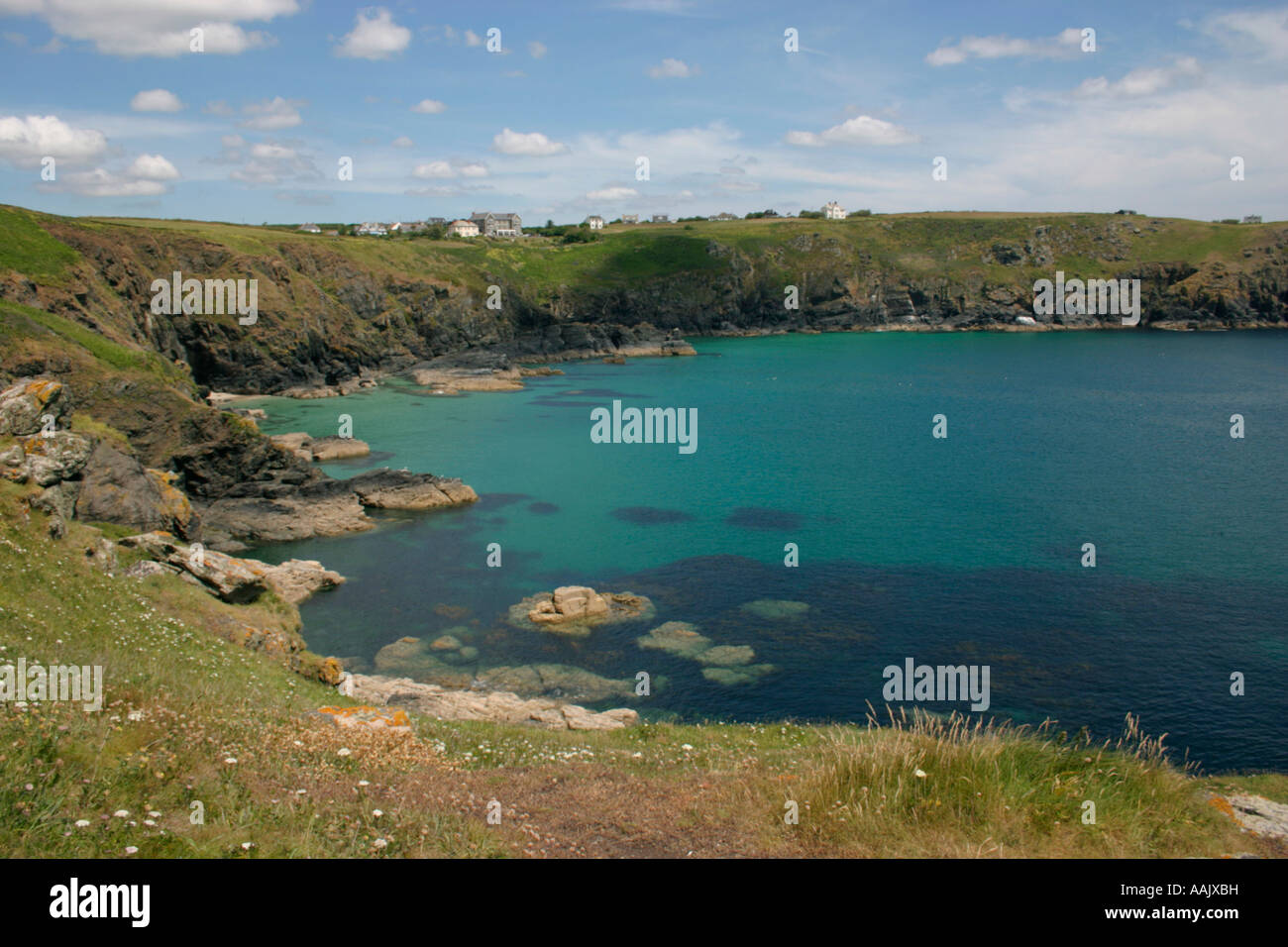 the lizard peninsular cornwall england uk gb Stock Photo - Alamy