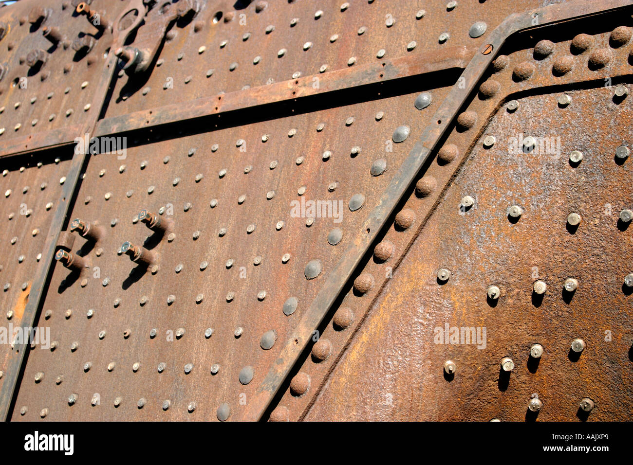 The Great Central Railway An old boiler rusting away in the sunshine ...