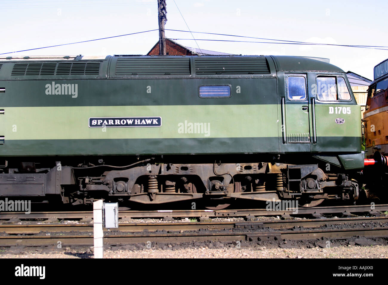 The Great Central Railway D1705 Co Co class 47 built in 1965 diesel ...
