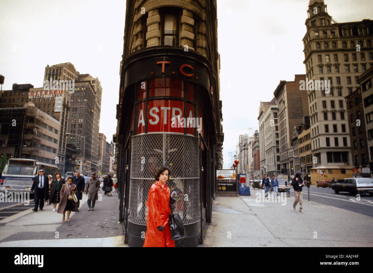 Flatiron Building in Manhattan Island in New York City in the United ...