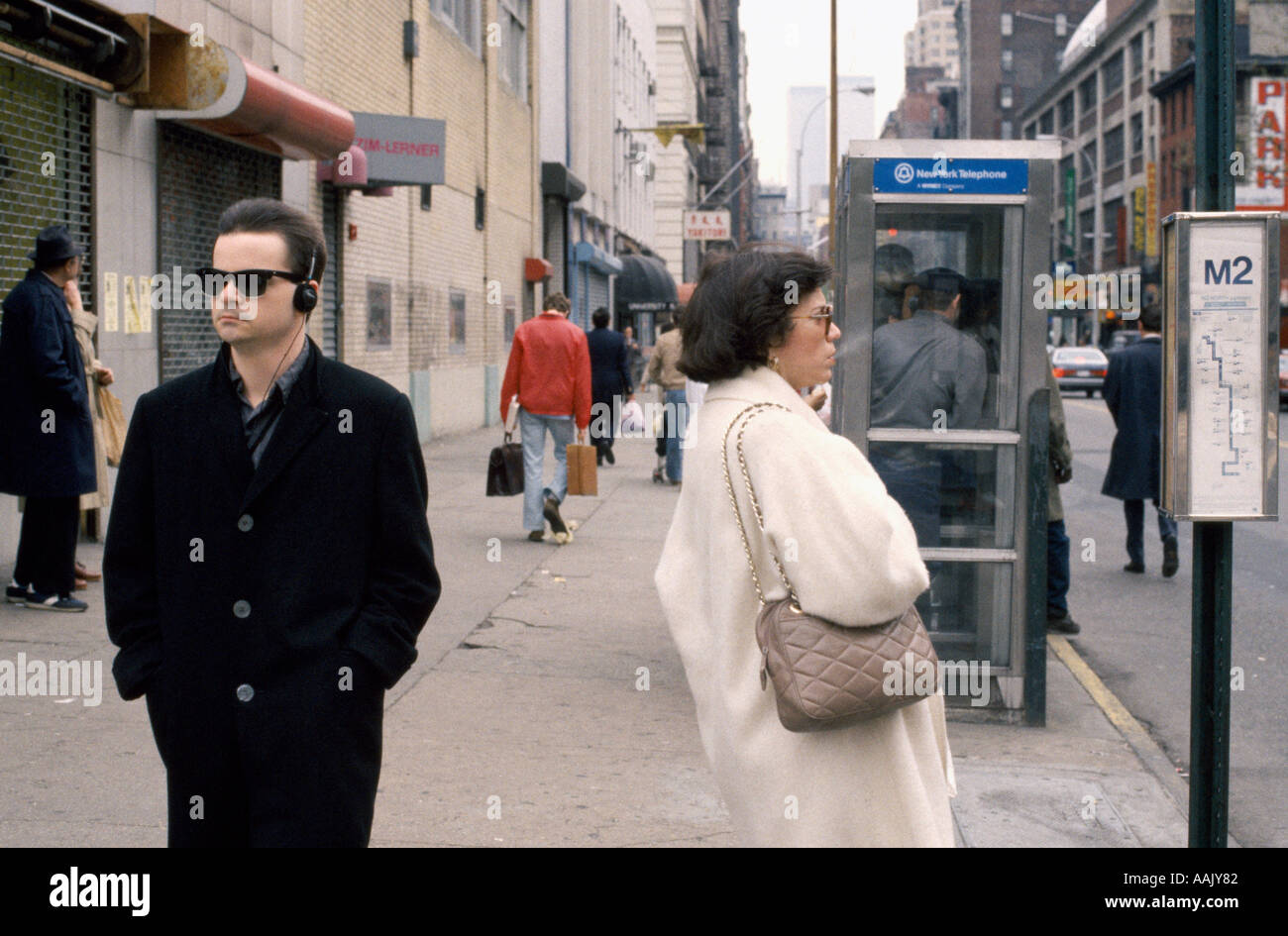 Travel Photography - A street scene in Manhattan New York City in the ...