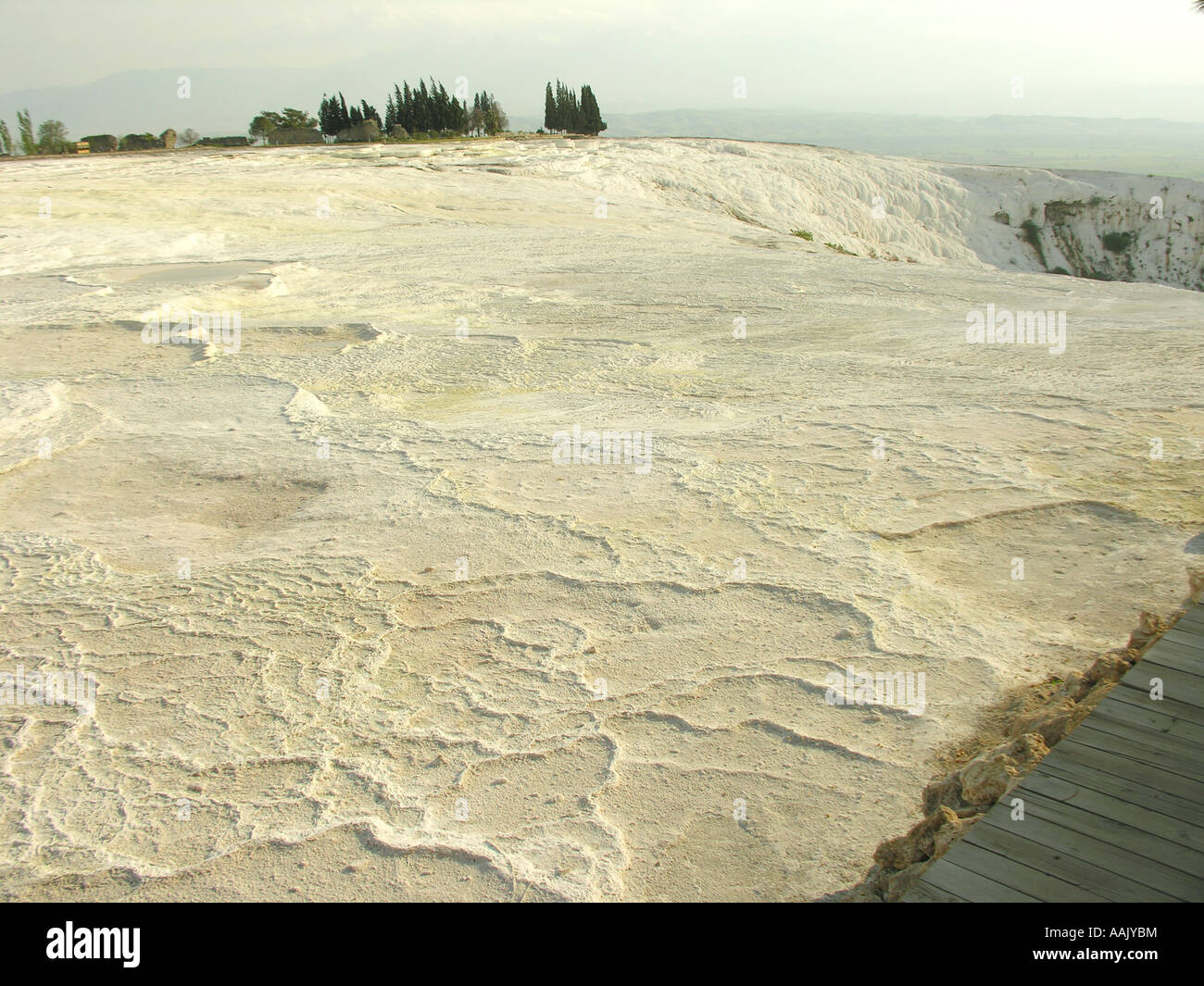Natural calcium formations at Pamukkale Turkey Stock Photo - Alamy