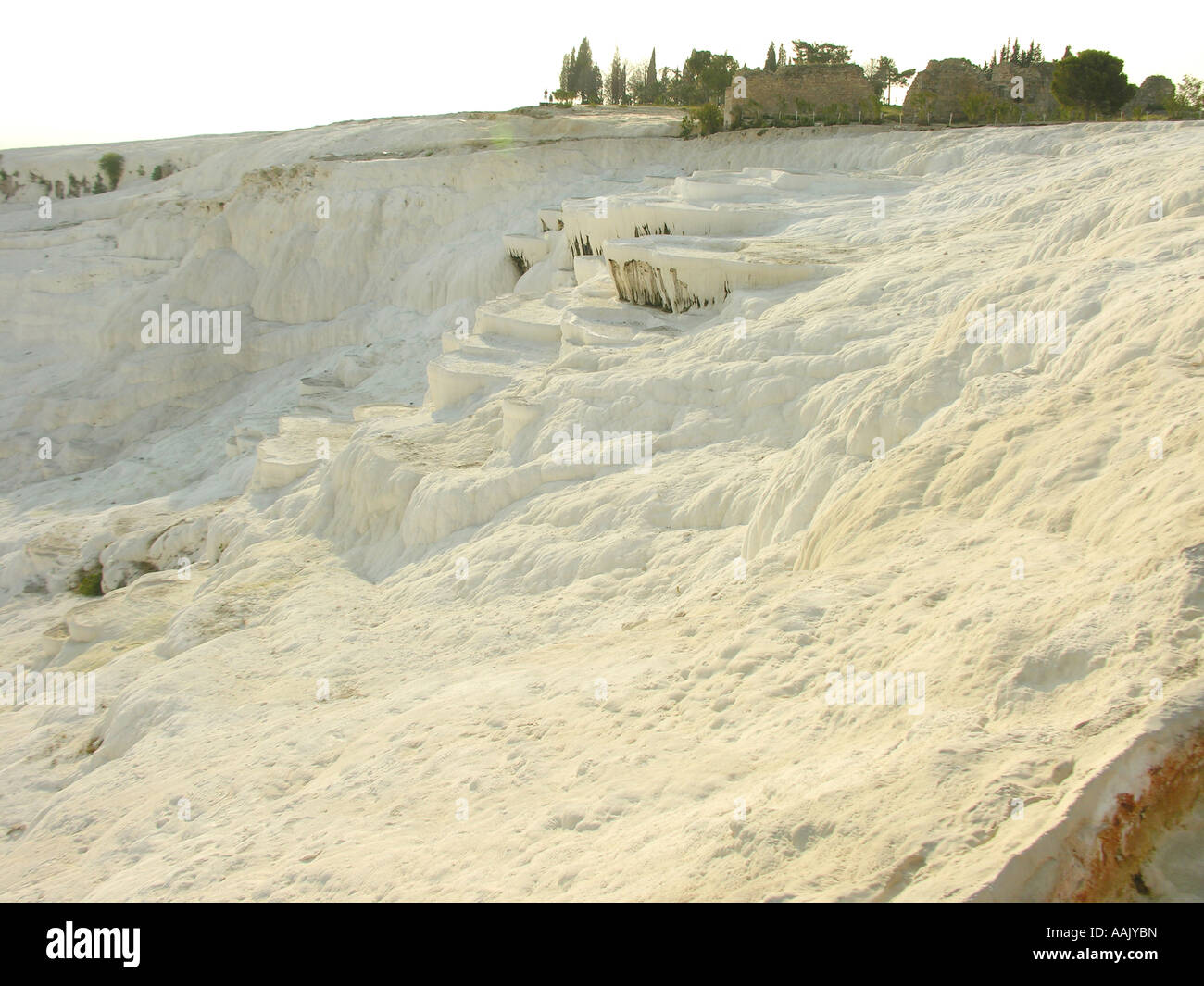 Natural calcium formations at Pamukkale Turkey Stock Photo - Alamy