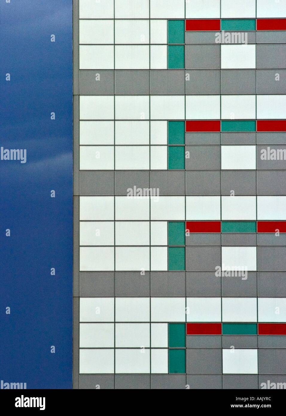 windowless building and sky Stock Photo - Alamy