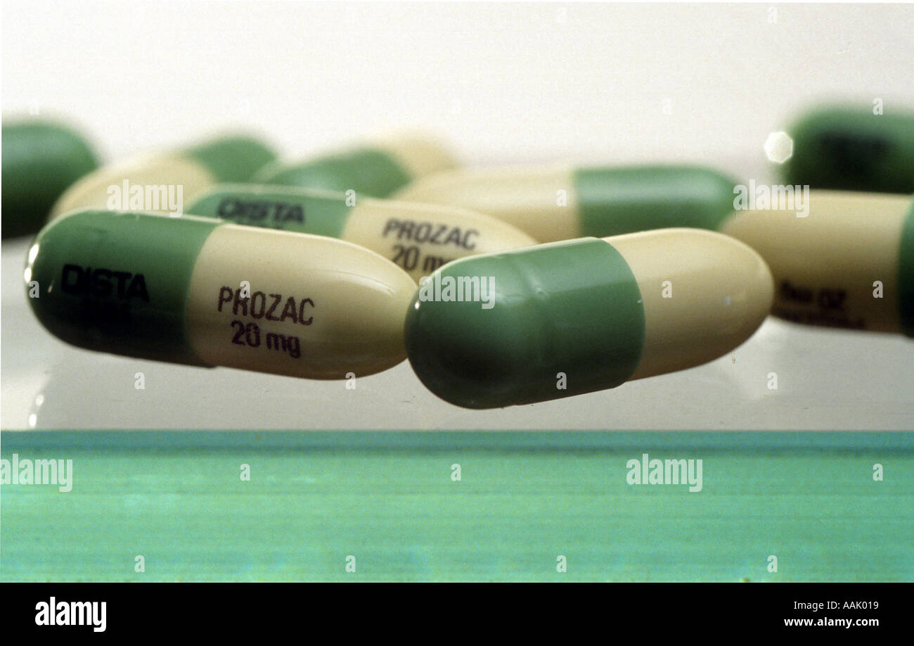 Prozac capsules hi-res stock photography and images - Alamy