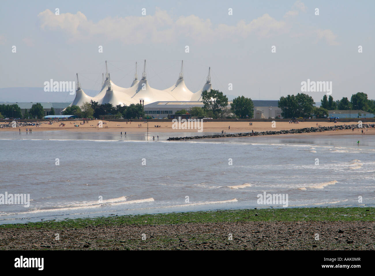 Beach butlins minehead somerset england hi-res stock photography and ...