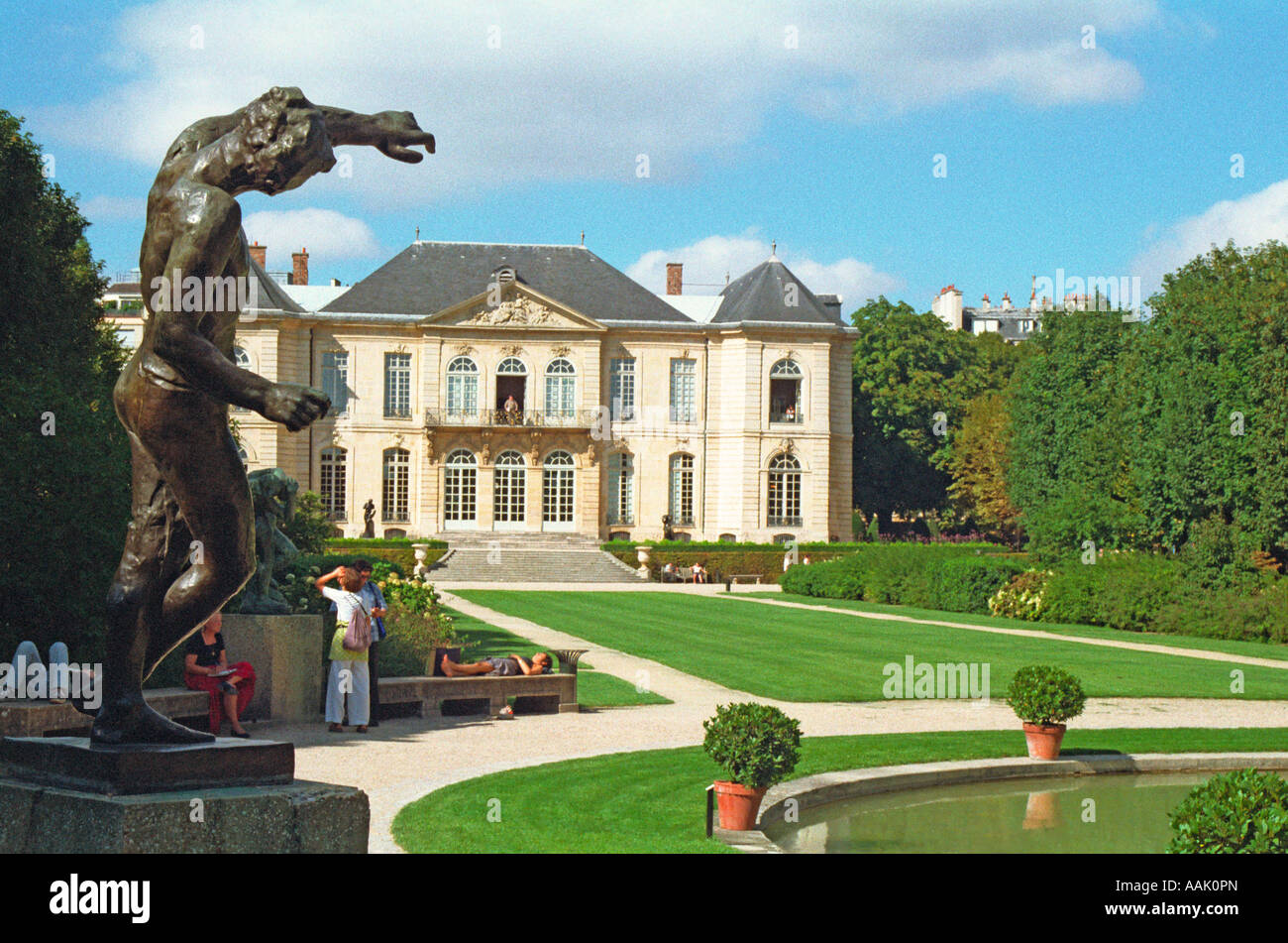 The former house and garden of the sculptor Rodin now a museum of his ...