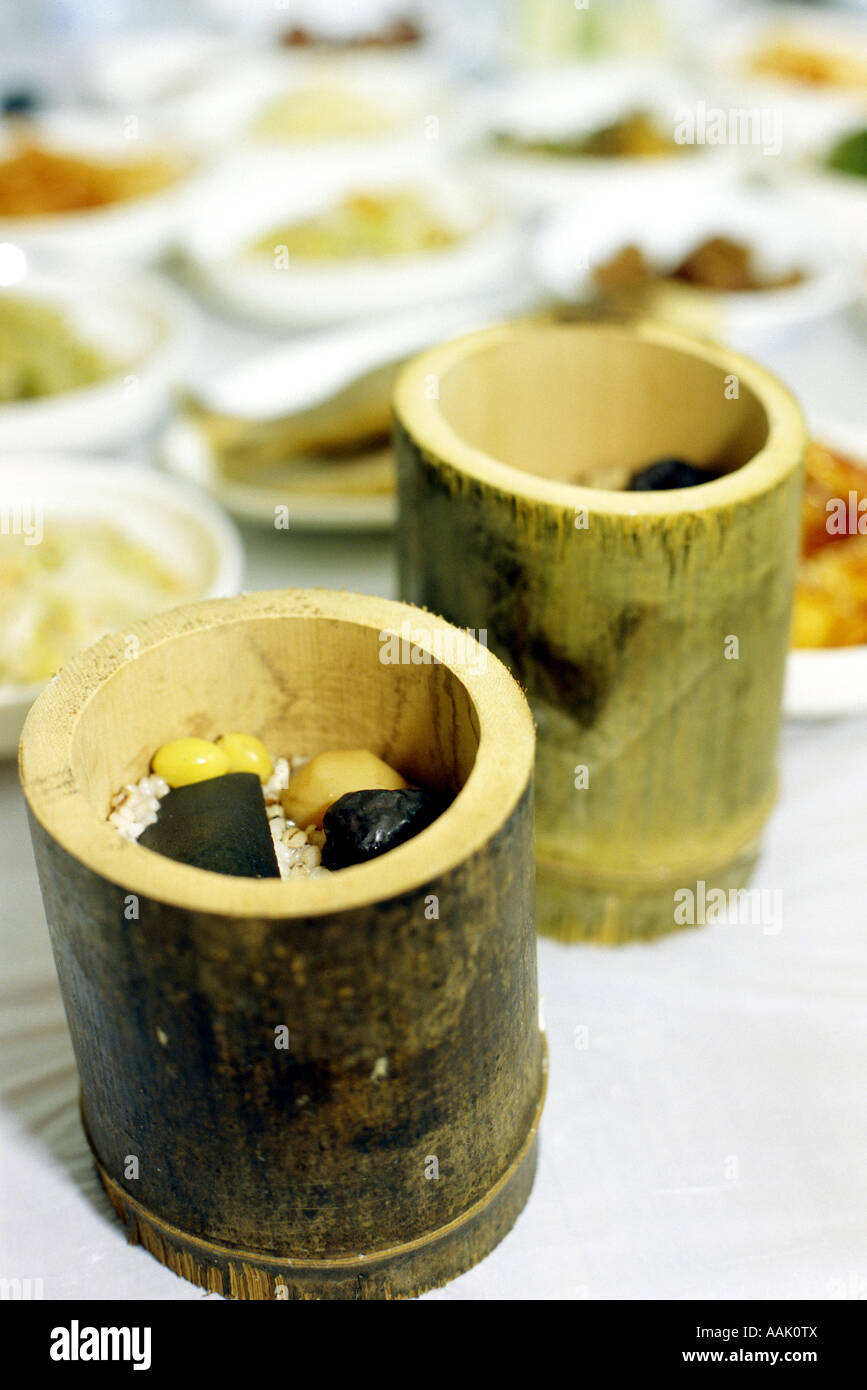 Bamboo tube rice hi-res stock photography and images - Alamy