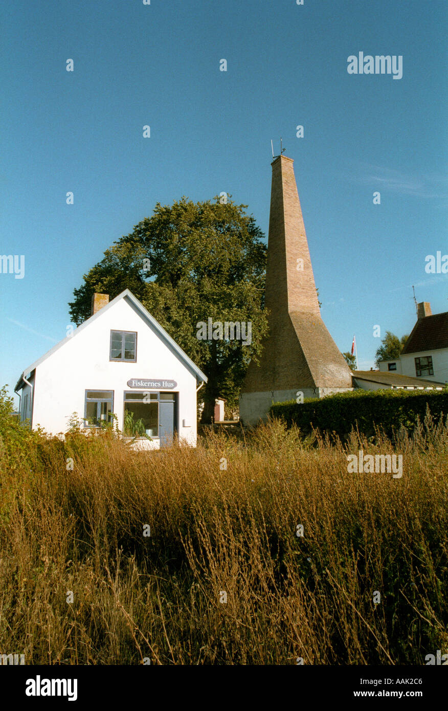 Fish smoking house in Svaneke Bornholm Island Denmark Stock Photo - Alamy