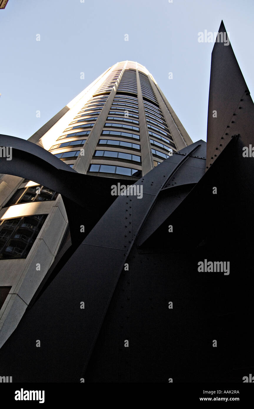 sydney commercial building from below Stock Photo - Alamy