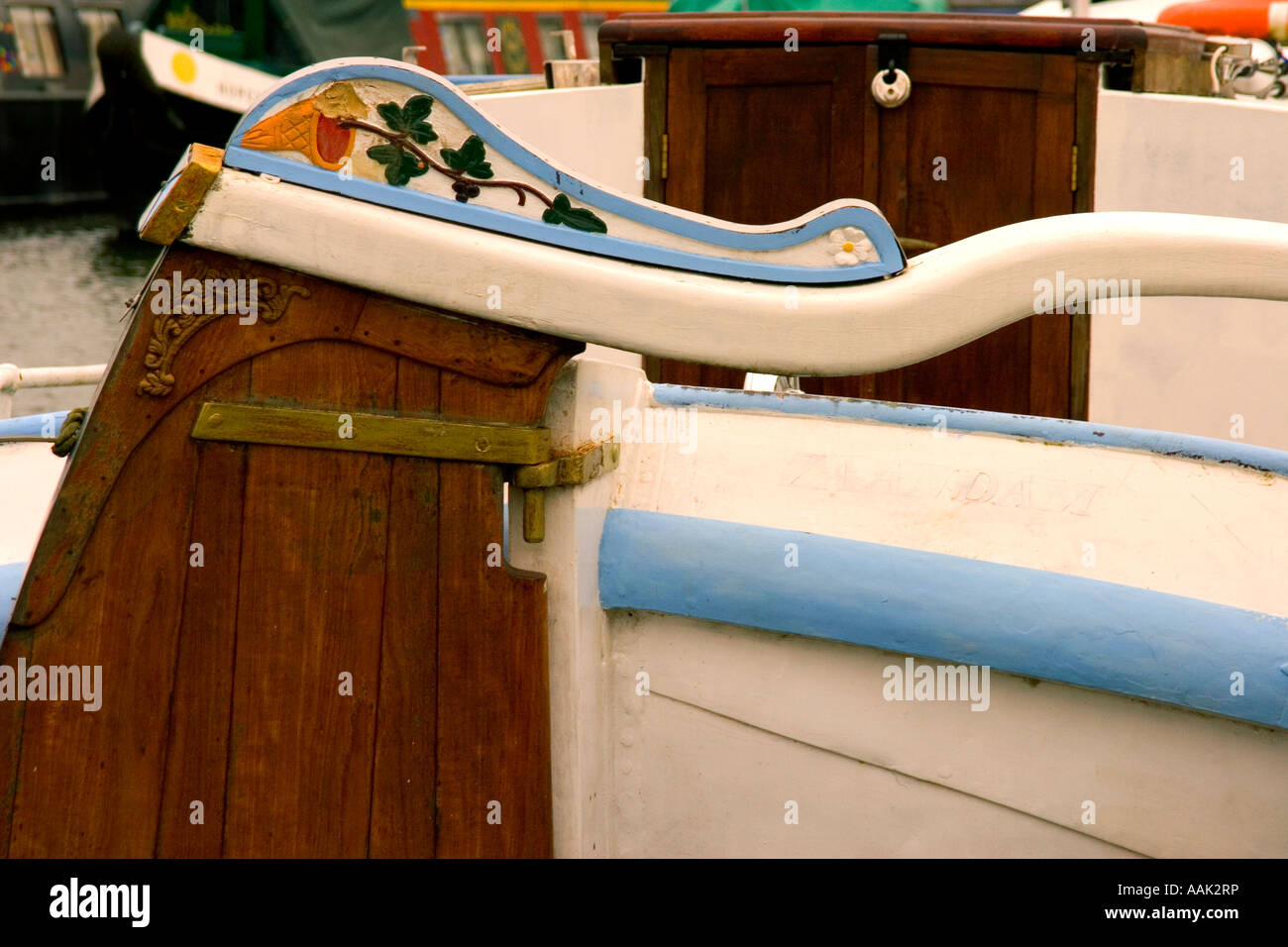 Barge rudder hi-res stock photography and images - Alamy