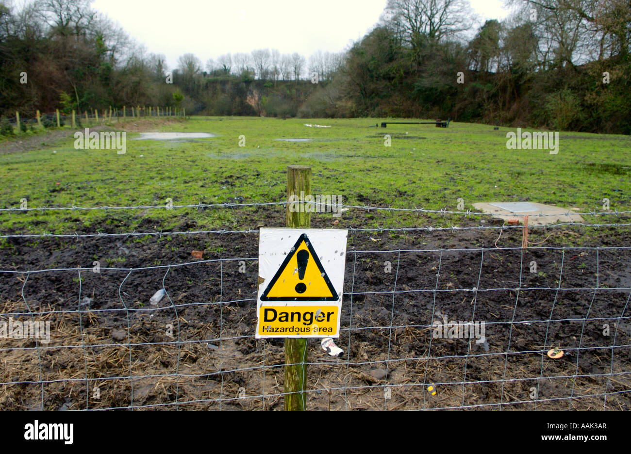 Former Brofiscin Quarry, toxic waste was dumped here in 1970s by ...