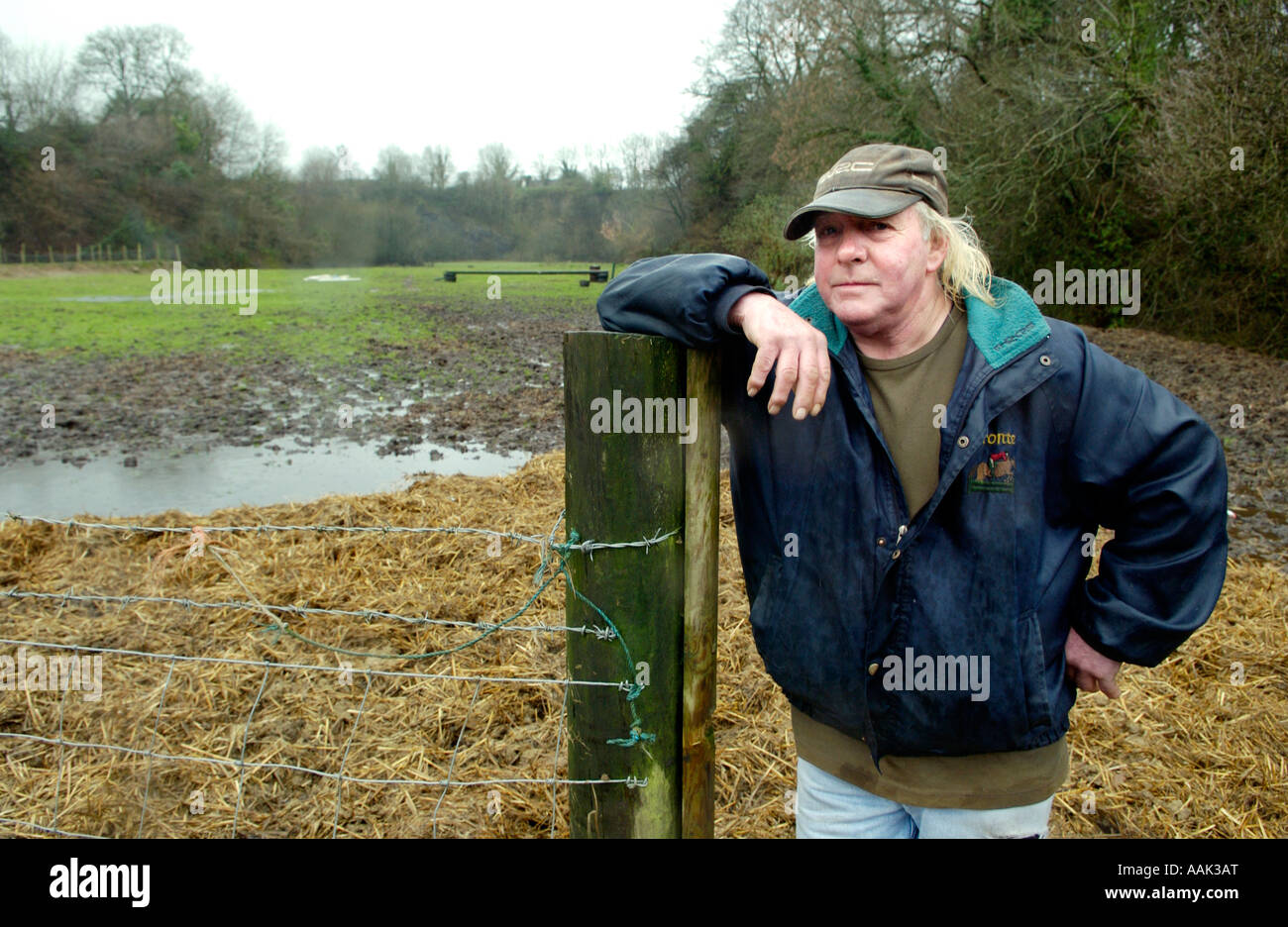 Current owner of Brofiscin Quarry Barton Williams, toxic waste was ...
