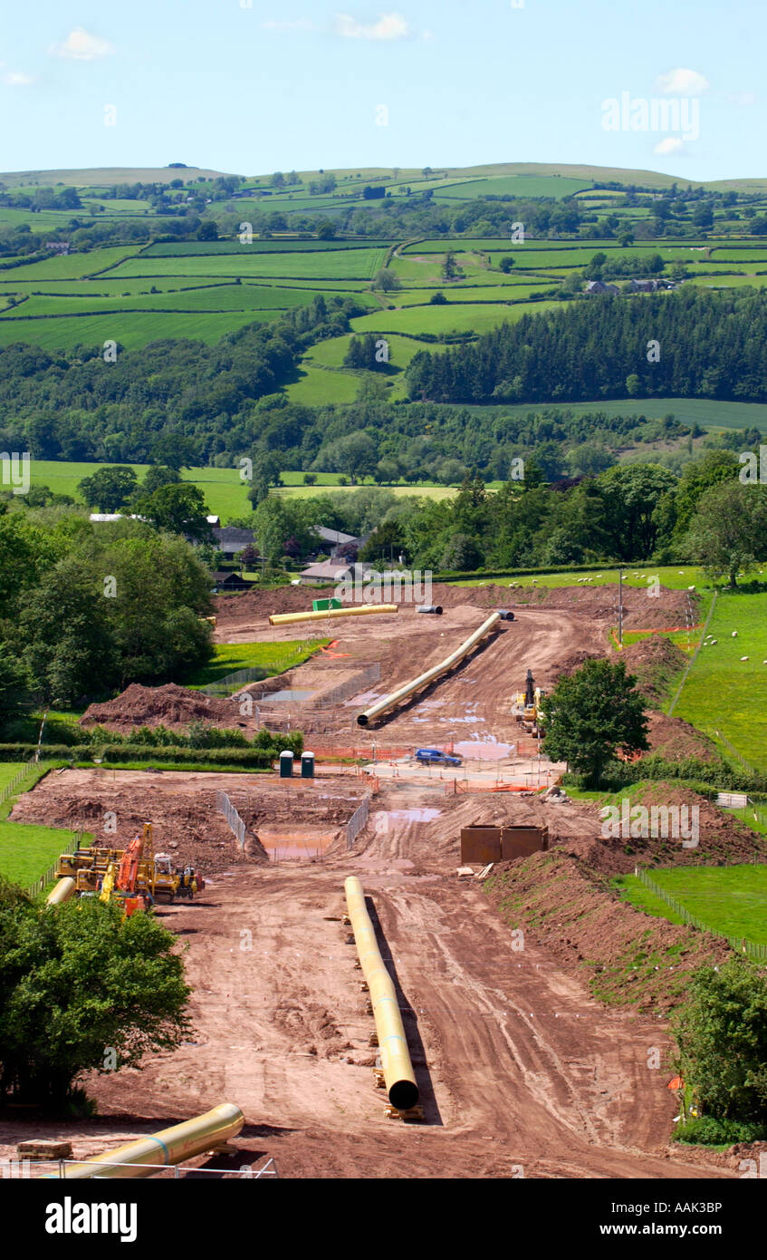 Farming Agriculture Mid Wales Landscape Stock Photos & Farming ...