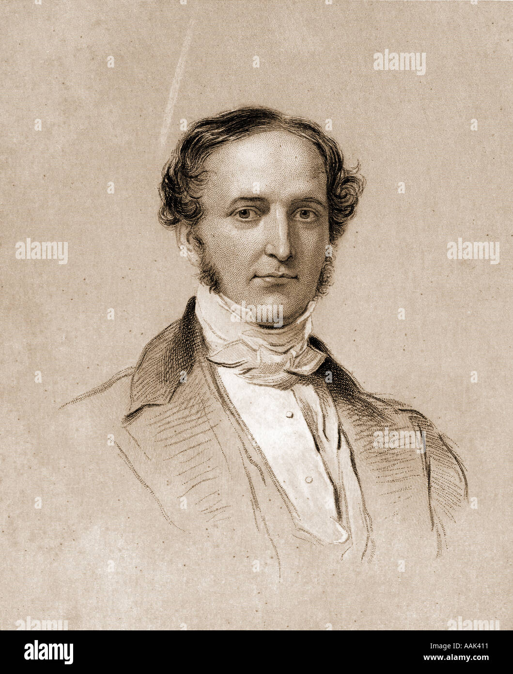 William Hickling Prescott, 1796 - 1859. American historian, Hispanist ...